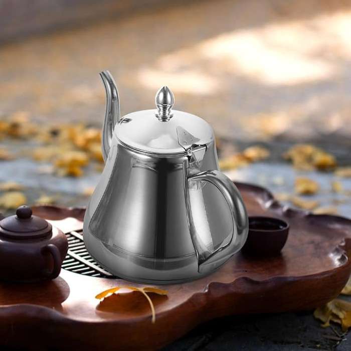 Nitto Ponno Bazar - Stainless Steel Teapot